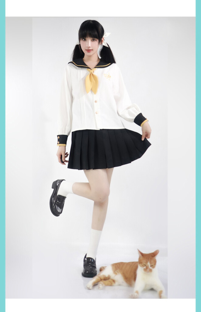 Áo sơ mi Kagamine Rin Len JK/DK Ginkgo Leaves - Athena VShop